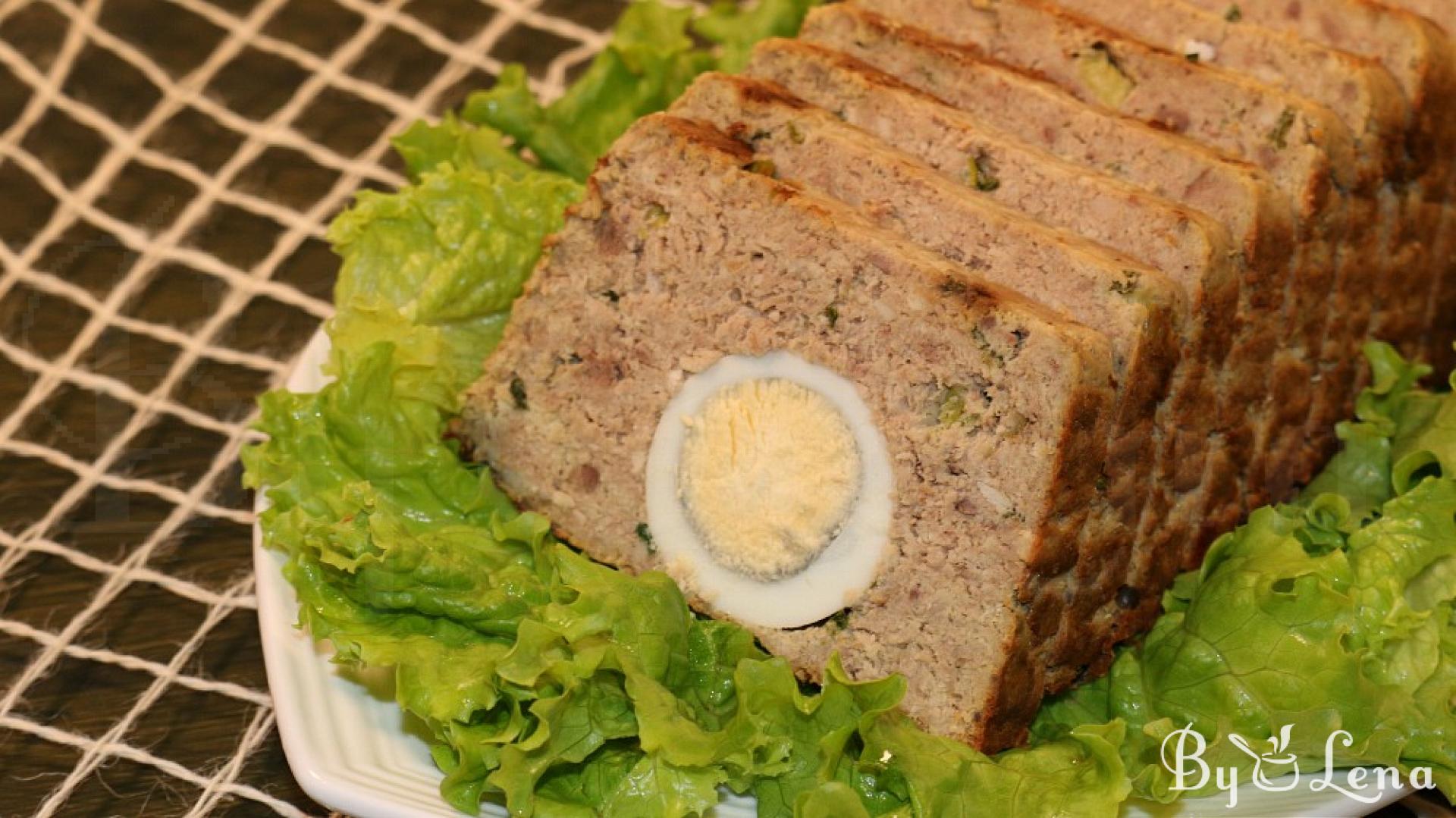 Chicken Liver Loaf with Eggs - ByLena.com
