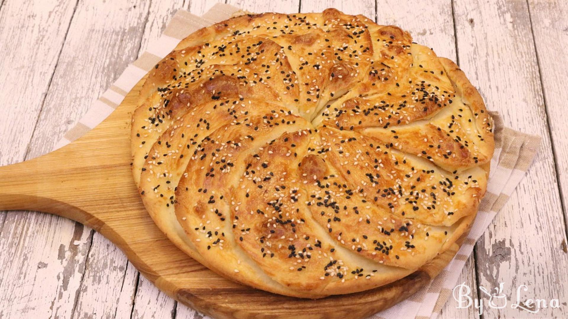 Serbian Bread or Pogacha - step by step Recipe - ByLena.com