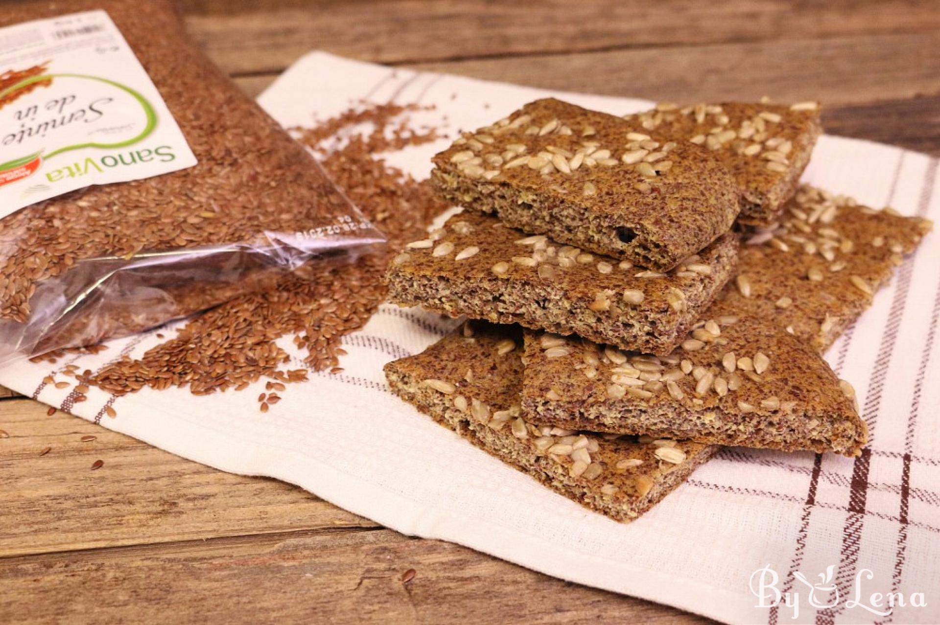 Low Carb Flax Seed Bread - ByLena.com