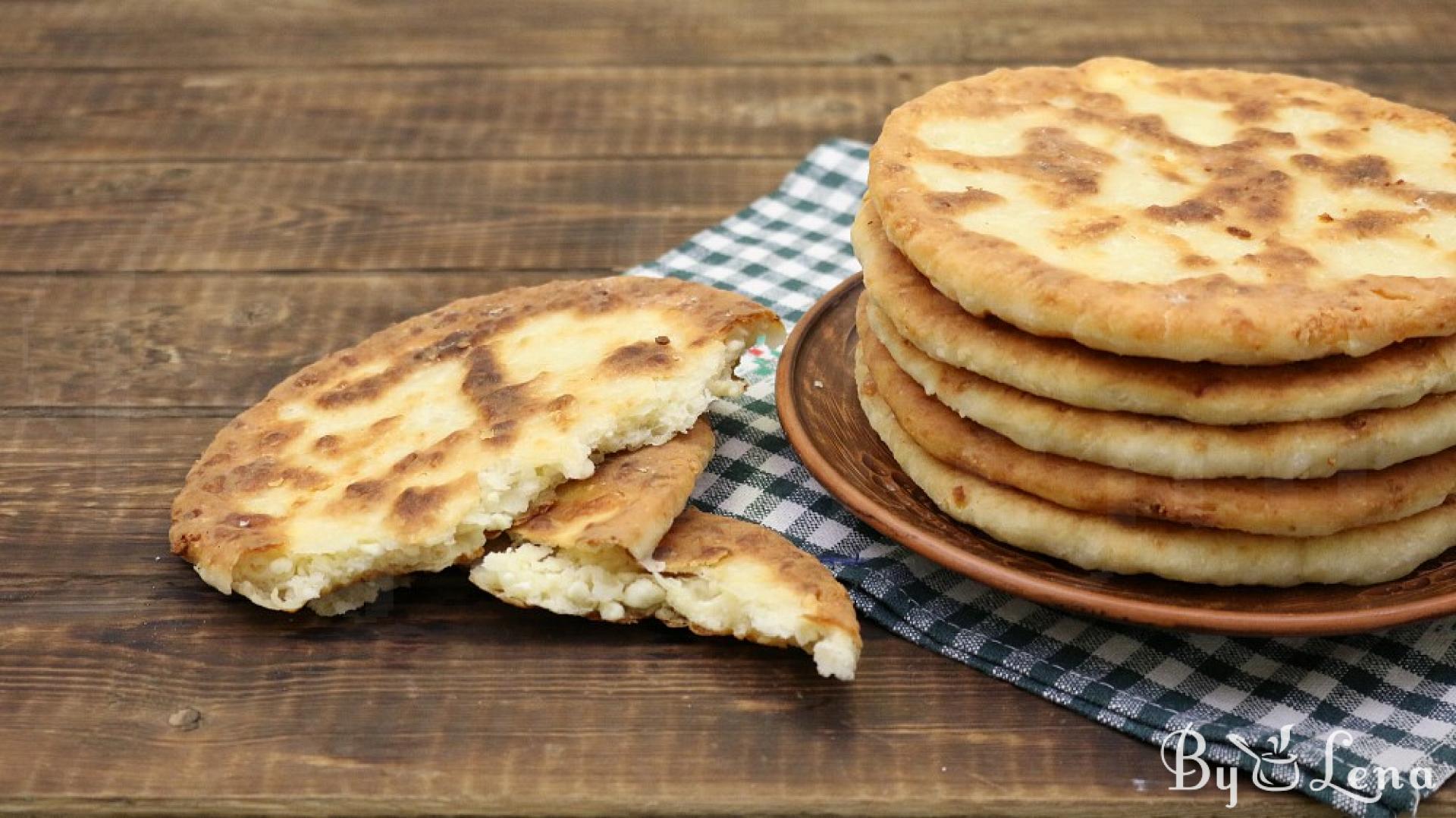 Easy Feta Fried Bread - ByLena.com