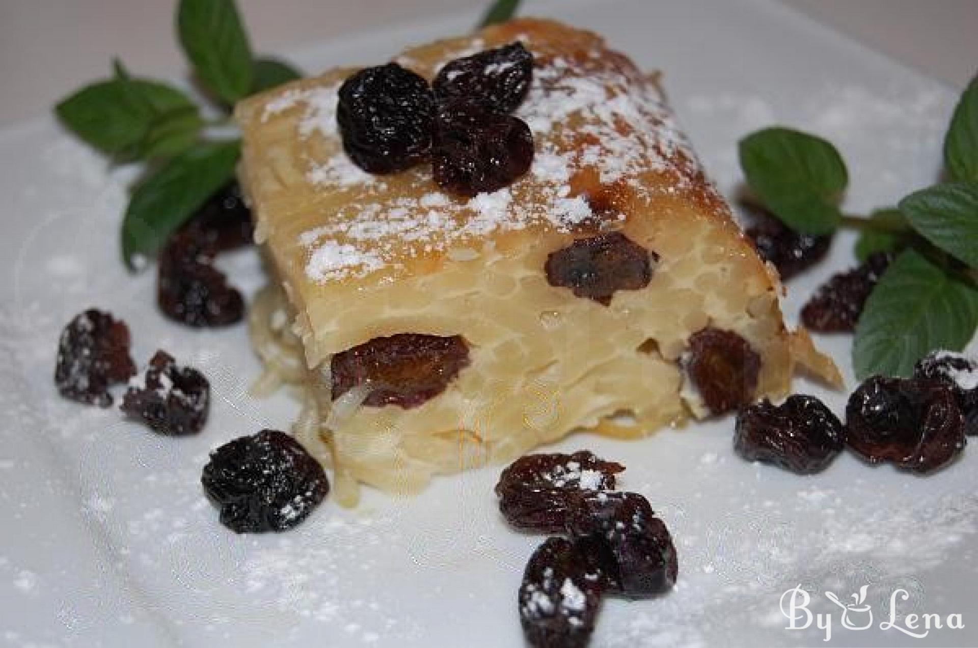 Traditional Moldovan Baba Alba Noodle Pudding Recipe - ByLena.com