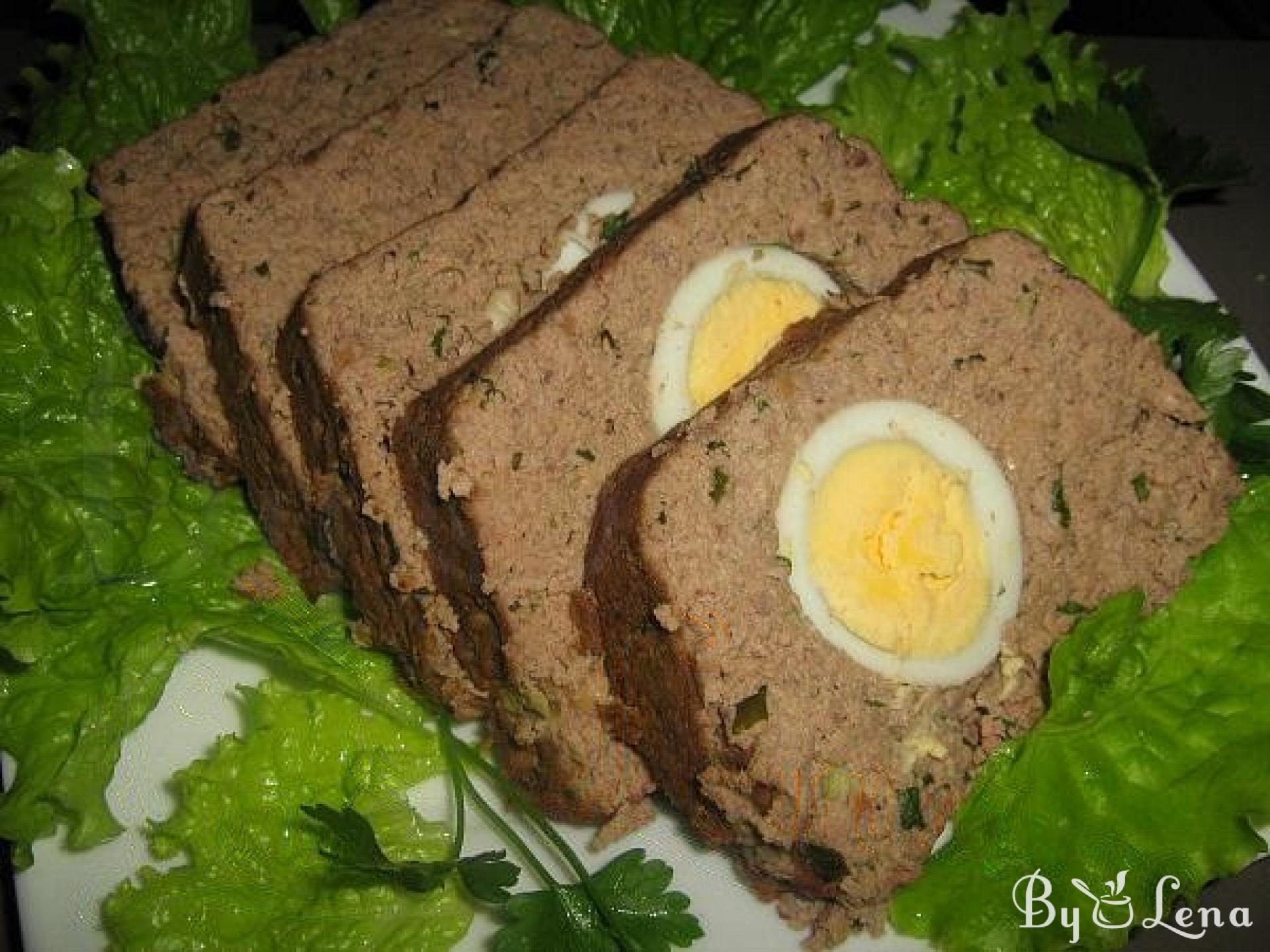 Stuffed Chicken Liver Loaf - ByLena.com