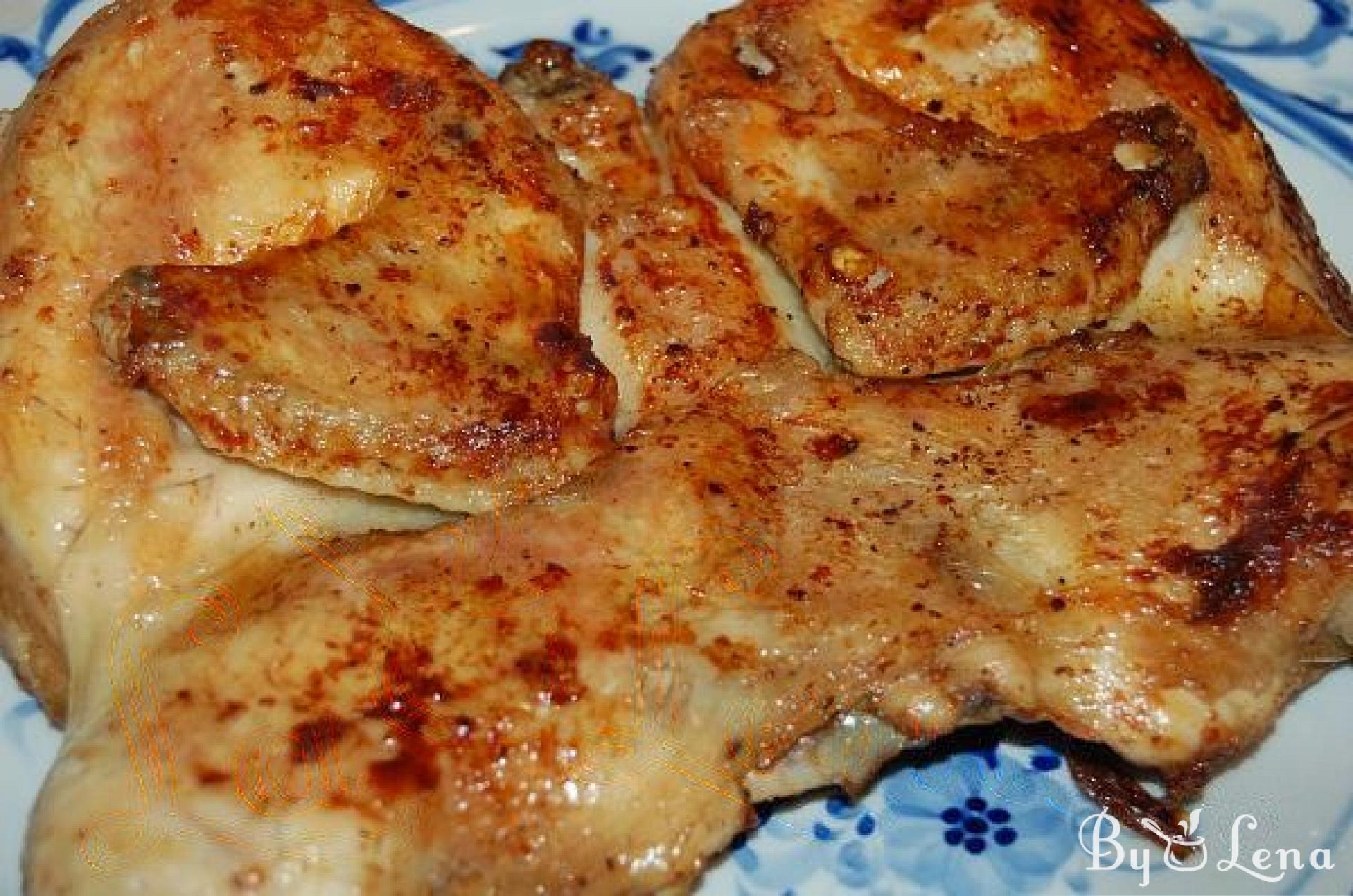 Georgian Chicken Tapaka Recipe - ByLena.com