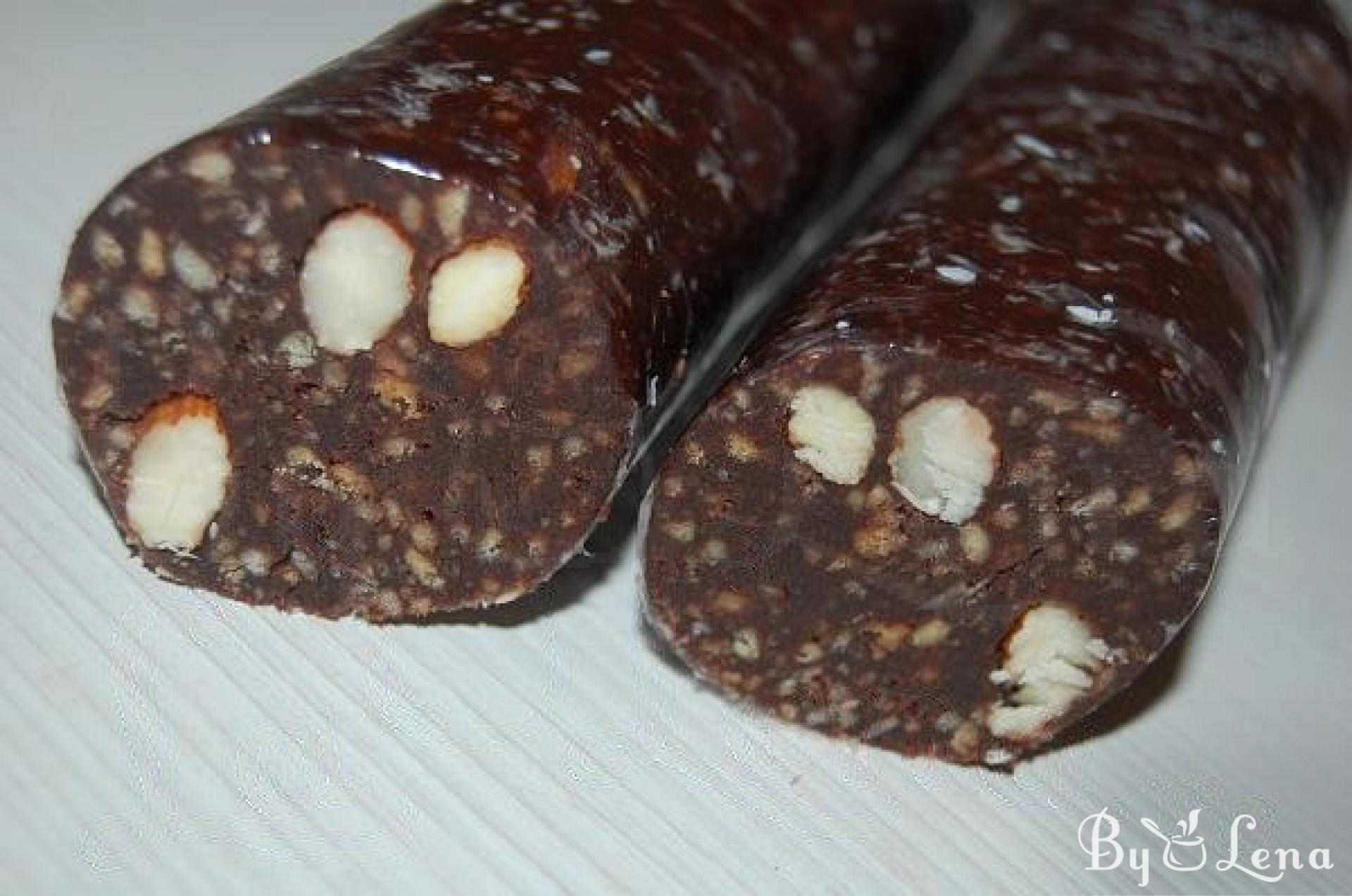 Chocolate Salami Recipe | Easy and Vegan Option Included - ByLena.com
